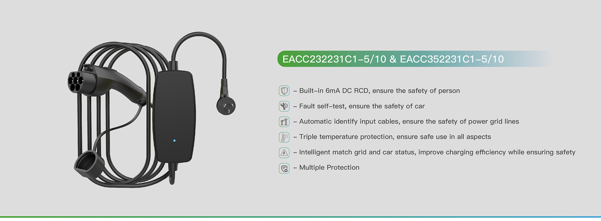 In-Cable Control and Protection Device(IC-CPD)-Enerhuis Co., Ltd